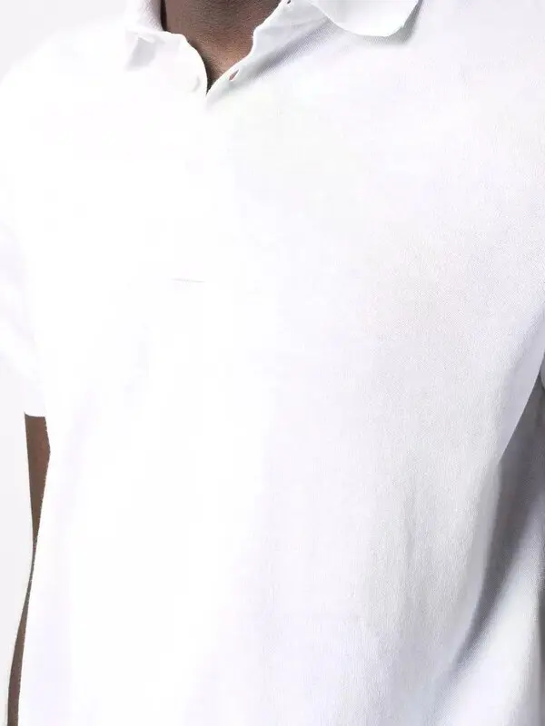 FILERIA Ribbed-trim Cotton Polo Shirt
