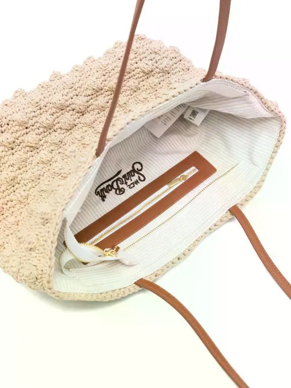 MC2 SAINT BARTH Crochet-knit Shoulder Bag