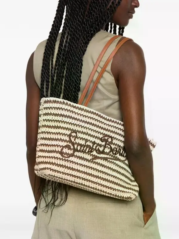 MC2 SAINT BARTH Crochet-knit Shoulder Bag