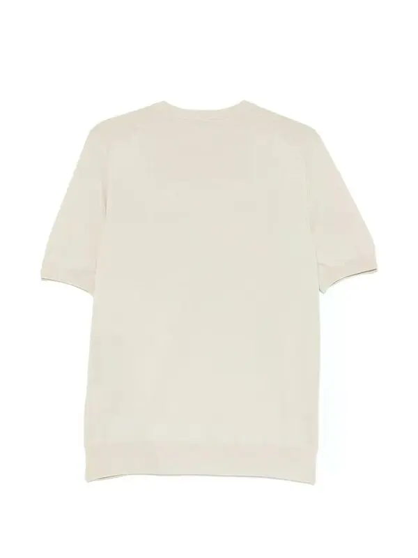 FILERIA Short-sleeve Crew-neck T-shirt - Neutrals