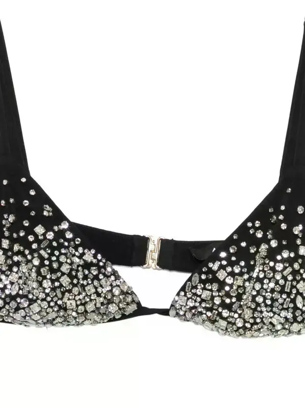 Amen Crystal-embellished Bralette