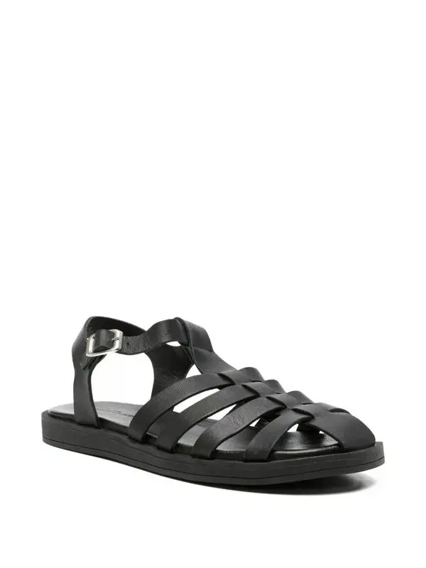 SERGIO MORETTI FIRENZE Cage-strap Buckle-fastening Sandals