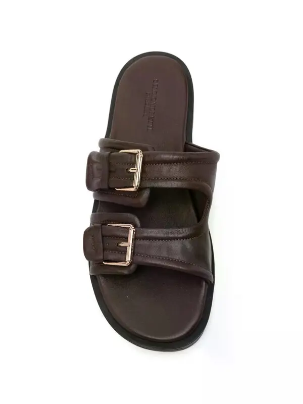 SERGIO MORETTI FIRENZE Buckle-fastening Sandals