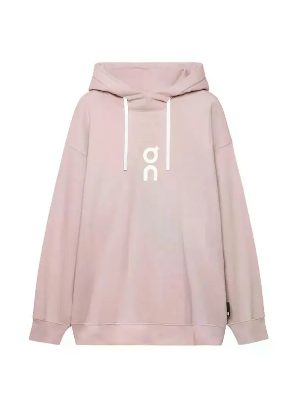On Logo Print Hoodie