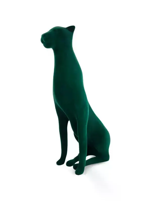 CANDYSLAB Flock-finish Panther Sculpture