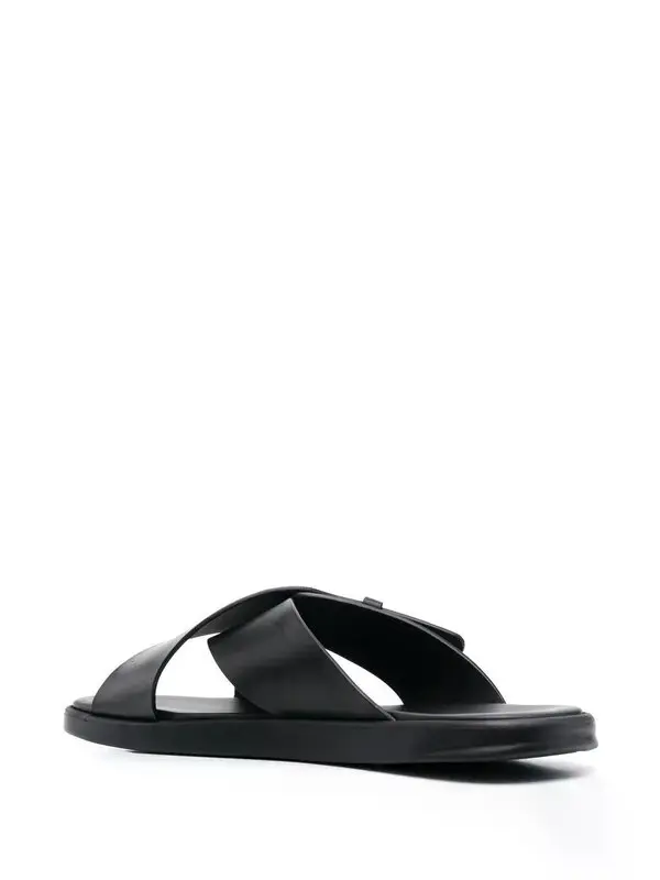 DOUCAL'S 20mm Open-toe Leather Sandals
