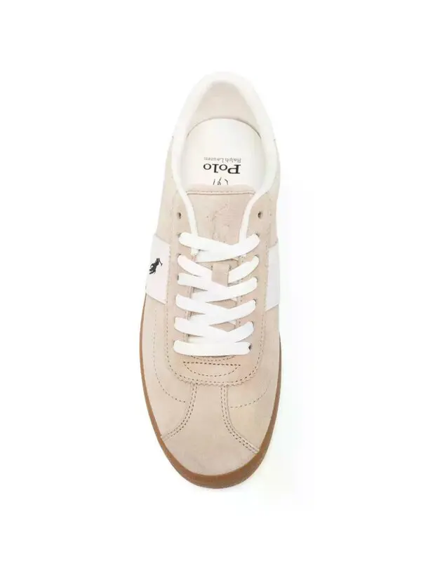 Polo Ralph Lauren Logo Embroidered Sneakers