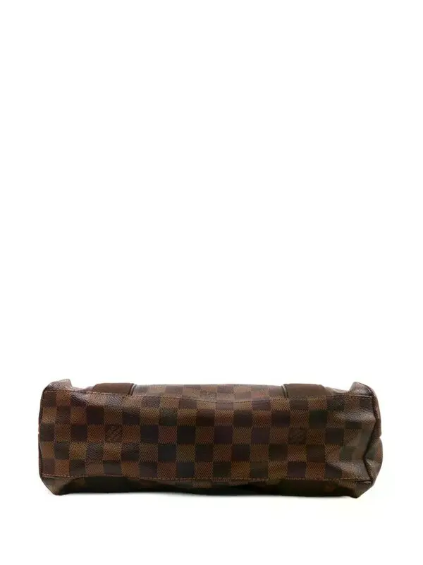 LOUIS VUITTON Beaubourg Damier Ebene Canvas Tote Bag