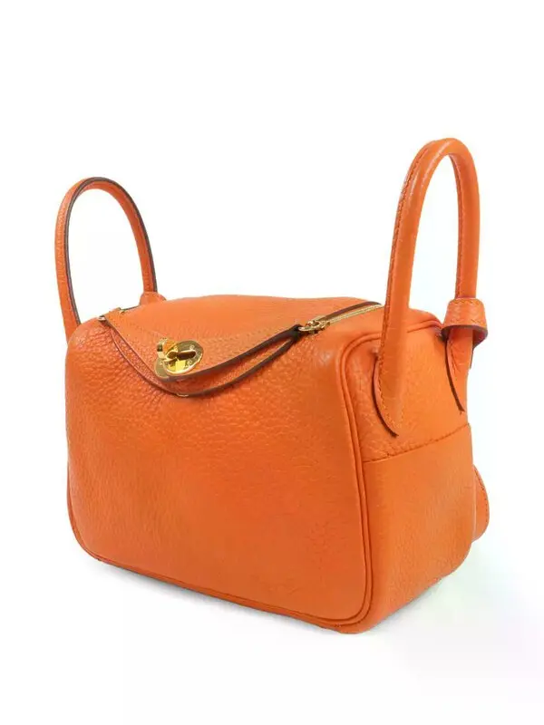 Hermès Mini Lindy Togo Leather Bag