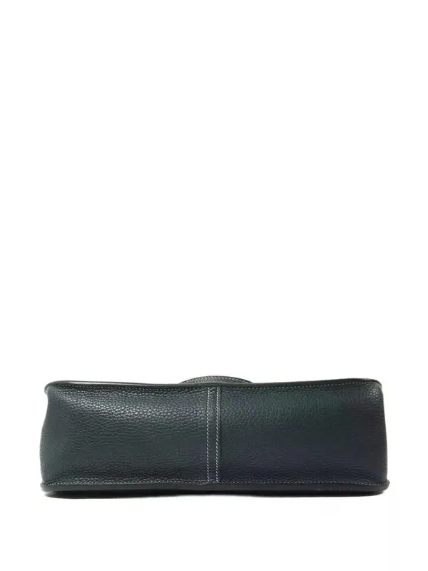 Hermès Halzan Clemence Shoulder Bag - Green