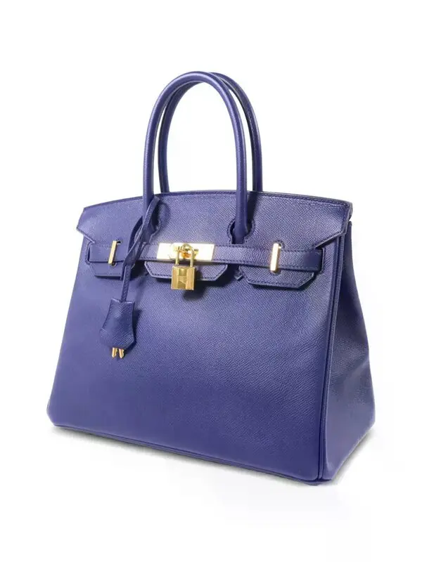 Hermès Birkin 30 Handbag - Blue