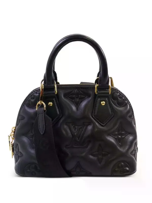 LOUIS VUITTON Bb Alma Bubblegram Tote Bag