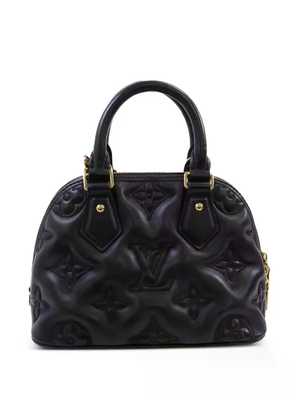 LOUIS VUITTON Bb Alma Bubblegram Tote Bag