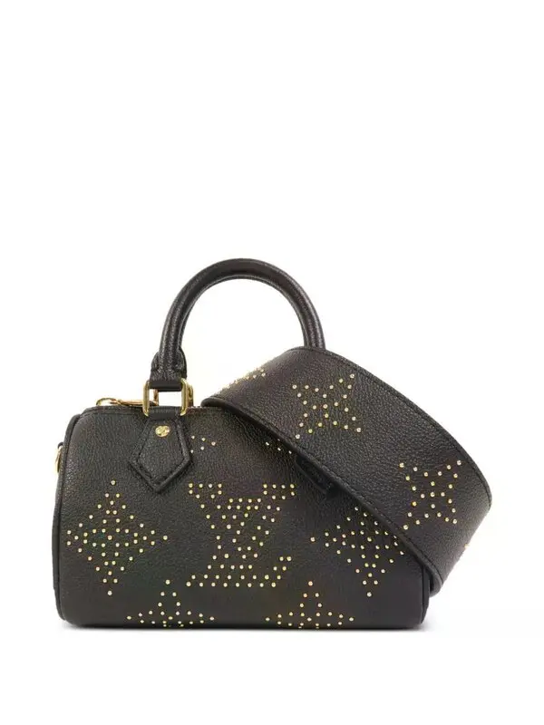 LOUIS VUITTON Nano Speedy Shoulder Bag - Black