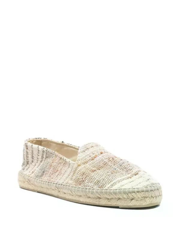 Manebí Woven Slip-on Espadrilles - Neutrals