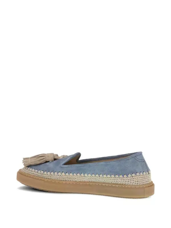 Fratelli Rossetti Brera Tassel Detail Loafers - Blue