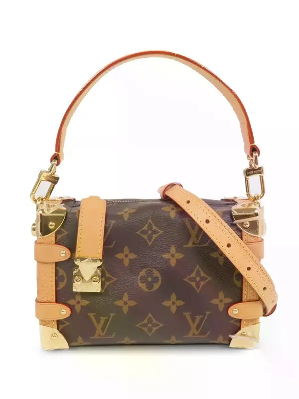 LOUIS VUITTON Side Trunk Monogram Tote Bag
