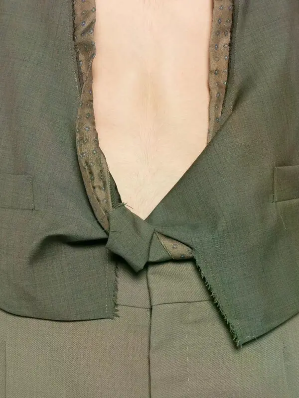 MAGLIANO Raw-edge Waistcoat