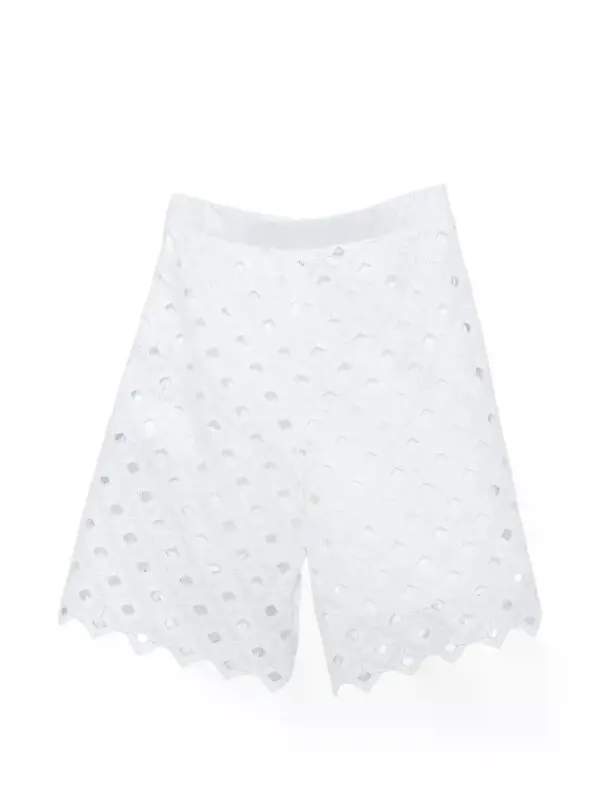 Max Mara Huguale Broderie Anglaise Shorts