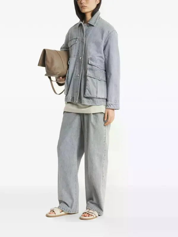 Maison Kitsuné Multi-pocket Denim Jacket