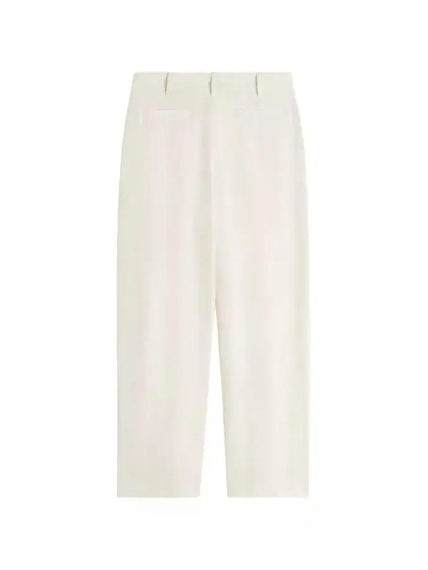 Maison Kitsuné Pleated Wide-leg Trousers