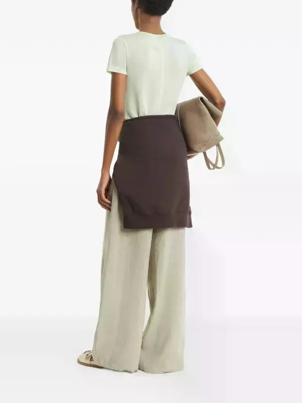 Maison Kitsuné Exposed-seam T-shirt