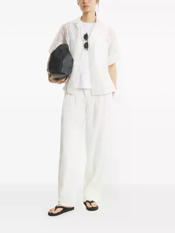 Maison Kitsuné Embroidered Shirt
