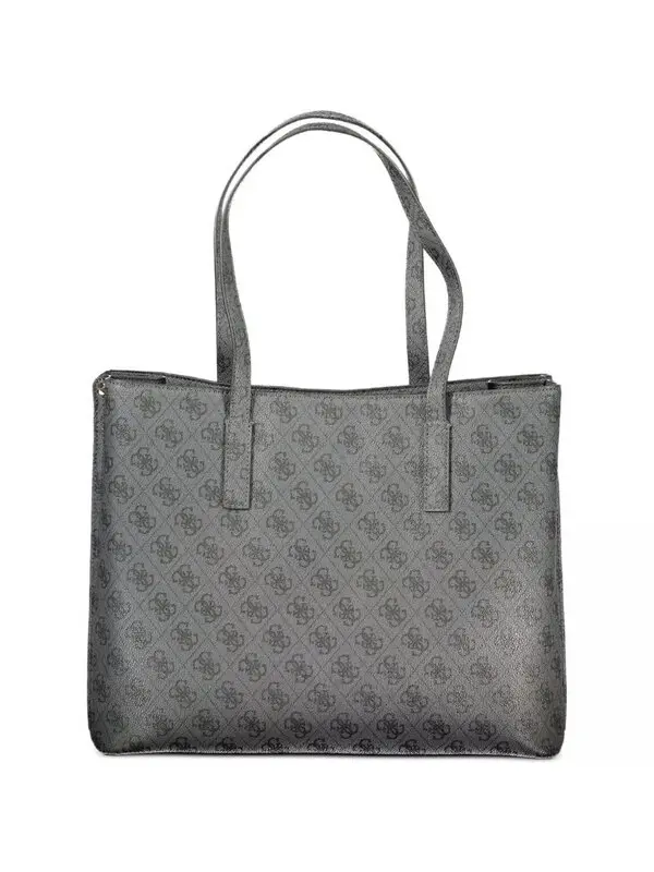Guess Logo Plaque All-over Pattern Handbag