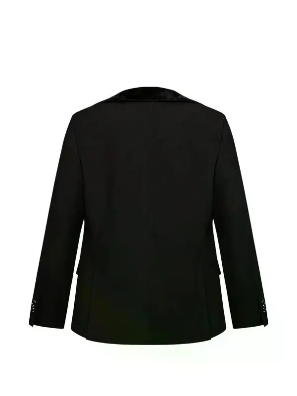 TATUNA Suede-collar Blazer