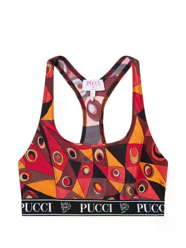 Emilio Pucci Occhi-print Top - Red