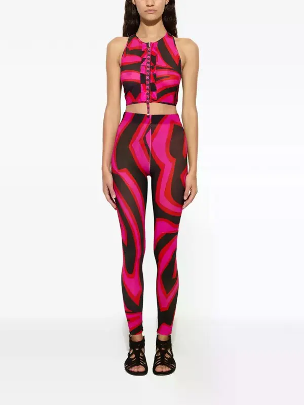 Emilio Pucci Iride-print Leggings