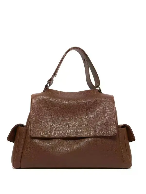 Orciani Midi Sveva Sense Cargo Tote Bag - Brown