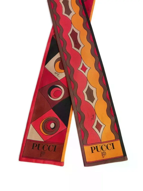 Emilio Pucci Geometric-print Scarf