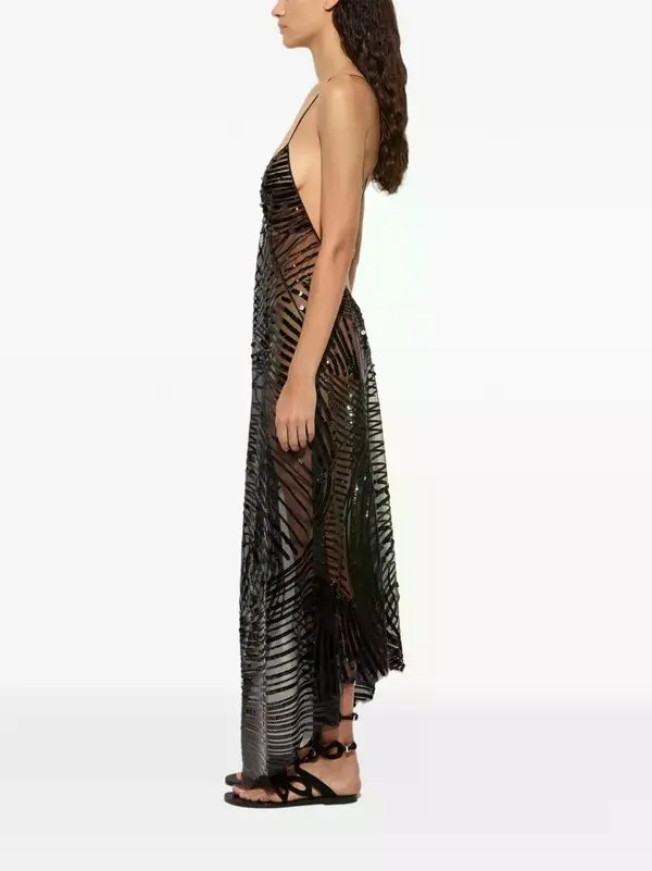 Emilio Pucci Embroidered Tulle Dress