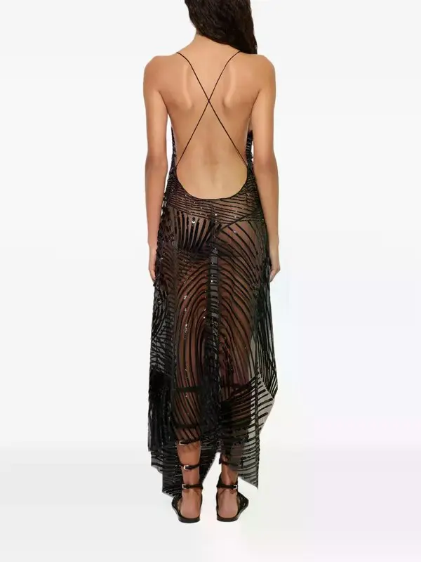 Emilio Pucci Embroidered Tulle Dress