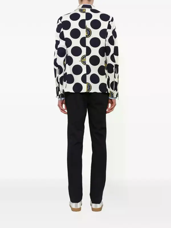 Kenzo Polka-dot Double-breasted Blazer