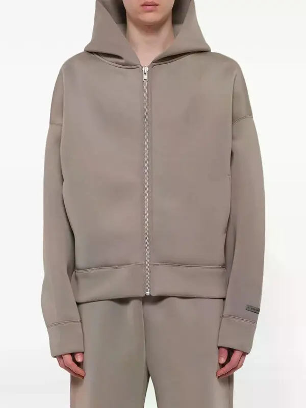 ENTIRE STUDIOS Scuba Texture Zip-up Hoodie