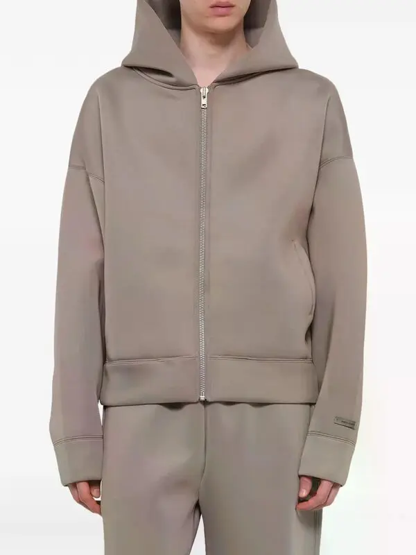ENTIRE STUDIOS Scuba Texture Zip-up Hoodie
