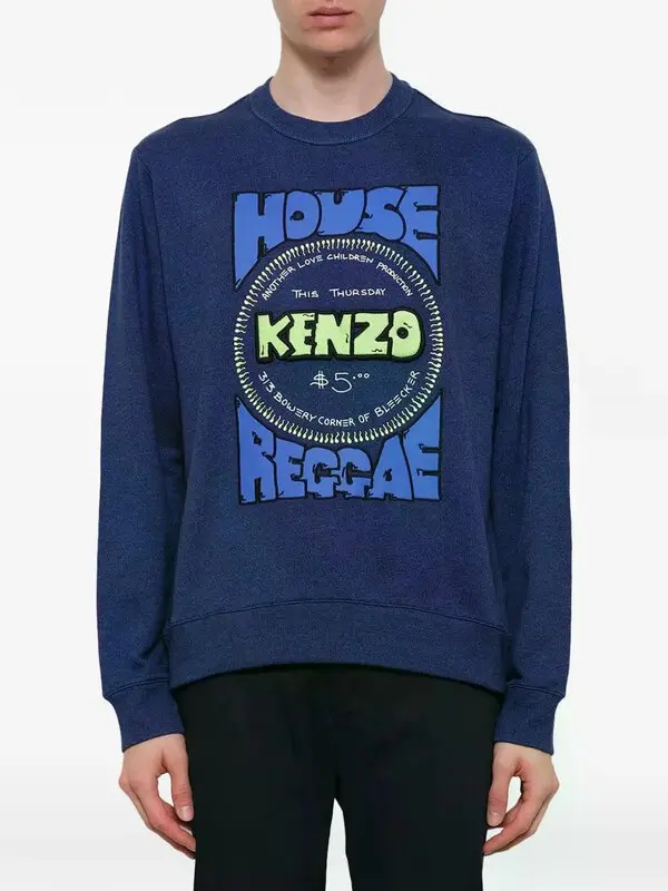 Kenzo Logo Print Sweatshirt