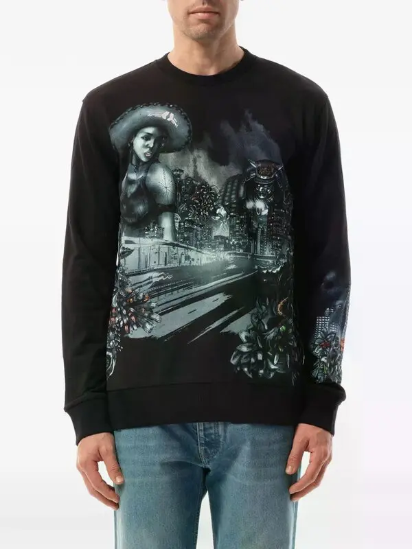 LANVIN Graphic-print Hoodie