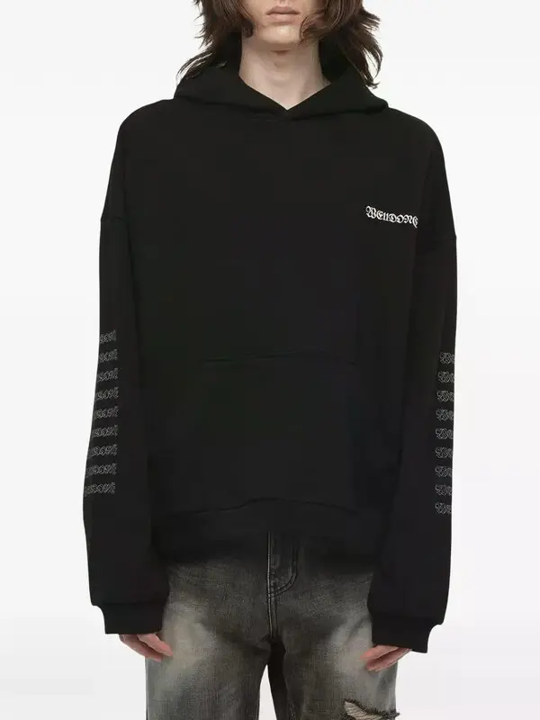 We11Done Graphic Print Hoodie