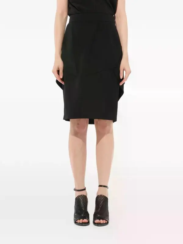 Givenchy Podium Draped Skirt - Black