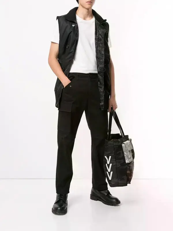 PORTS V Sleeveless Collared Jacket