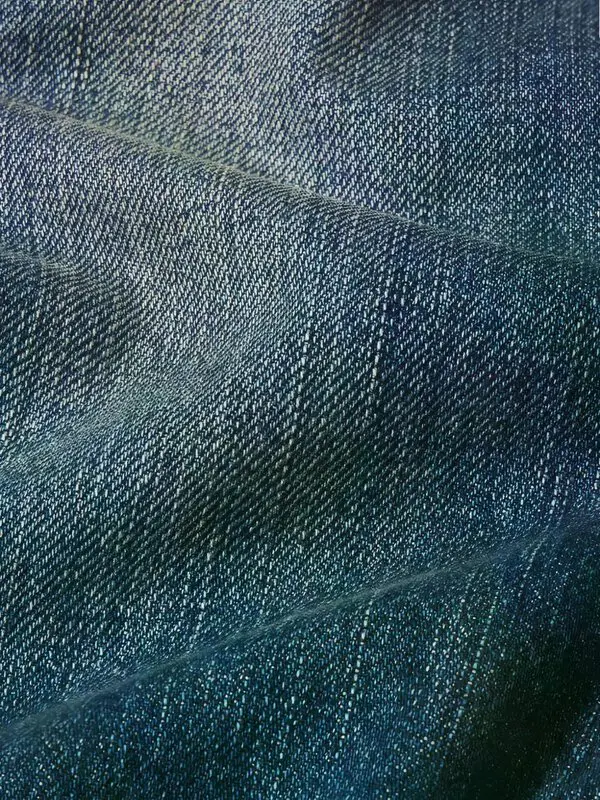 FRAME Faded Straight-leg Jeans