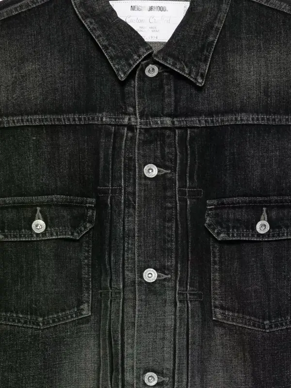 NEIGHBORHOOD Washed Denim Jacket