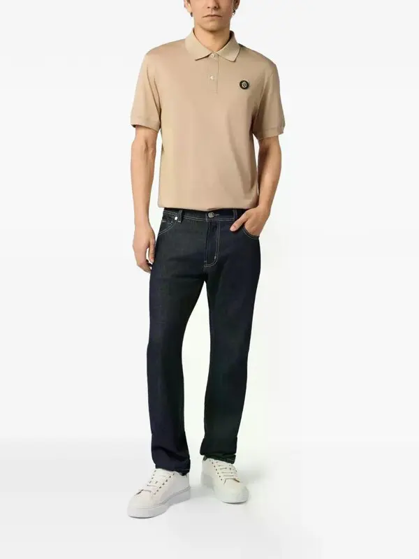 BILLIONAIRE Logo-patch Polo Shirt