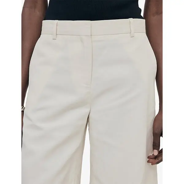 The Kooples Linen-blend Bermuda Shorts