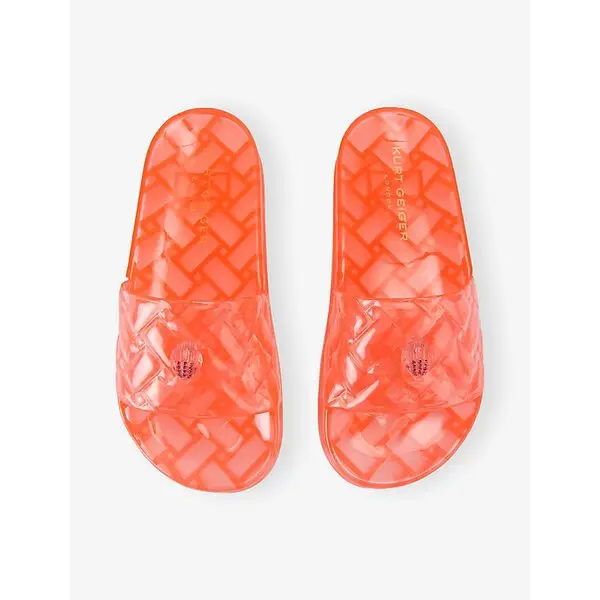 Kurt Geiger Meena Jelly Sandals - Pink Comb
