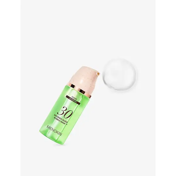 MENOKIN Clear Cicasome 30 Seconds Quick Bubble Mask