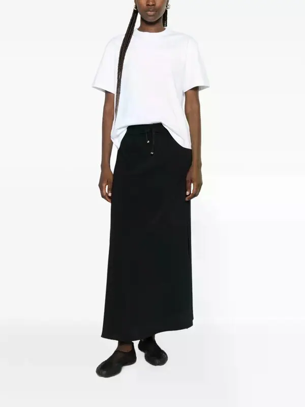 Herno Drawstring Waist Maxi Skirt